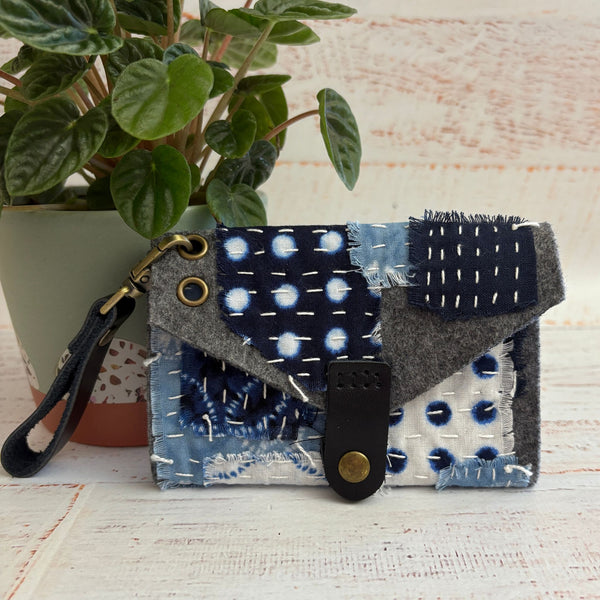 Boro Needle Case/Card Holder - Indigo Niche