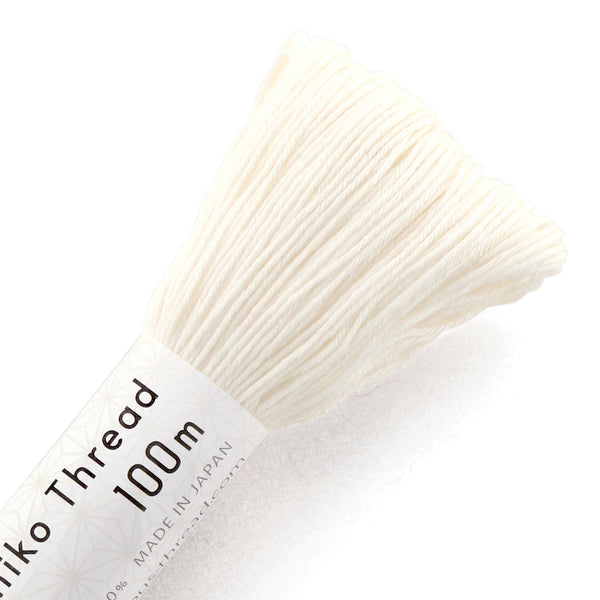 Olympus Sashiko Thread 100m ST115 Vanilla - Indigo Niche