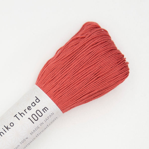 Olympus Sashiko Thread 100m ST126 Terracotta - Indigo Niche