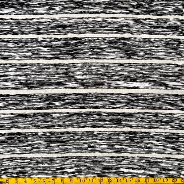 Black Rain - Cotton Print Fabric - $45 Per Metre - Indigo Niche