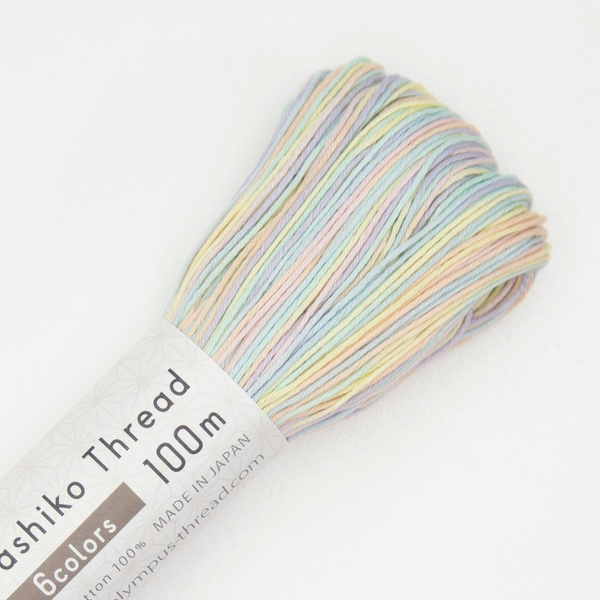 Olympus Sashiko Variegated Thread 100m ST302 - Indigo Niche