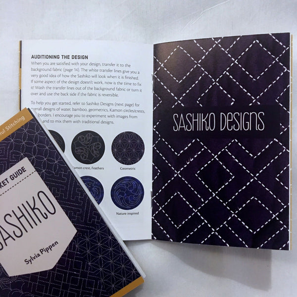 Sashiko Handy Pocket Guide - Indigo Niche