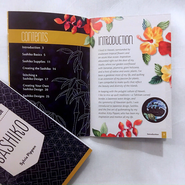 Sashiko Handy Pocket Guide - Indigo Niche